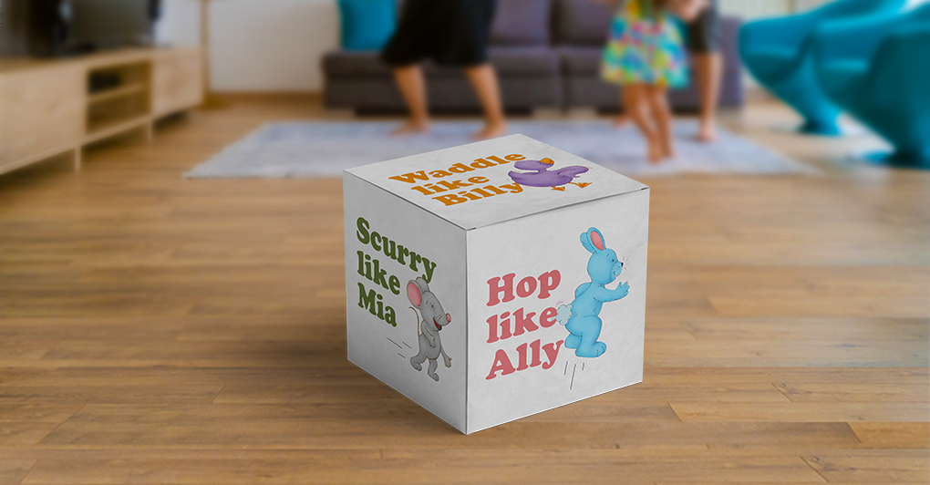 Printable Movement Activity Cube for Children – Primrose Schools