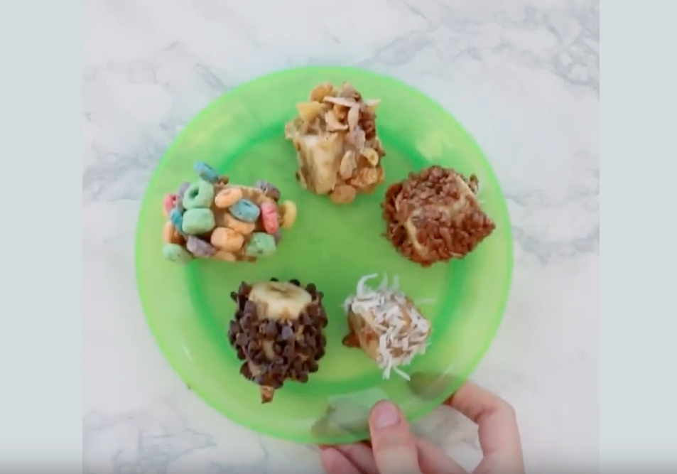 Snacktivity: Banana Fruit "Sushi" - Primrose Schools